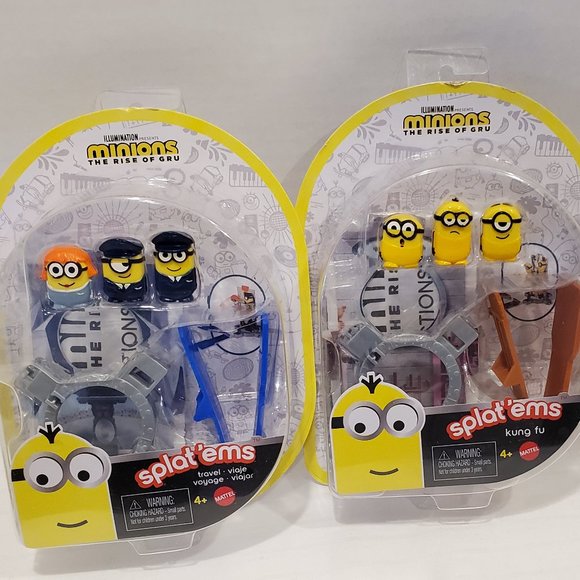 Minions | Toys | Minions Splat Ems Bundle The Rise Of Gru Lot Of 2 ...